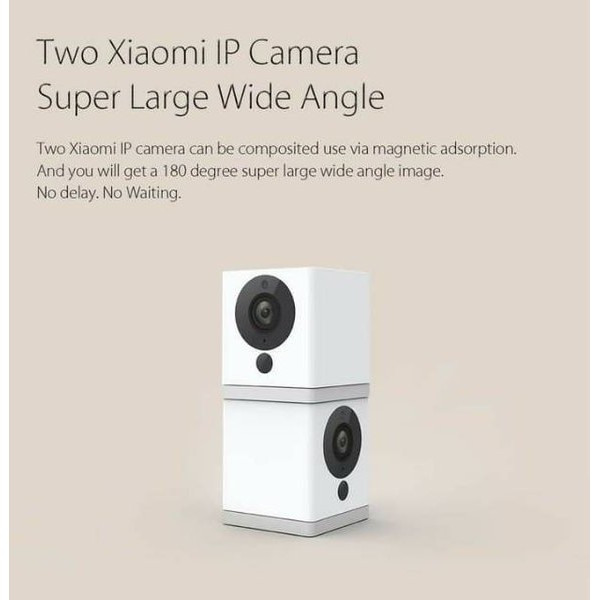 Jual CCTV - Xiaomi Xiaofang Smart Square Cam Wifi IP Camera CCTV 1080p ...