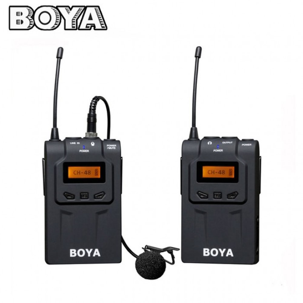 Jual Boya BY-WM6 UHF Wireless Microphone System | Shopee Indonesia