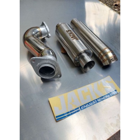Jual Downpipe Innova Diesel 2KD Fortuner 2 kd Fullset Resonator ...