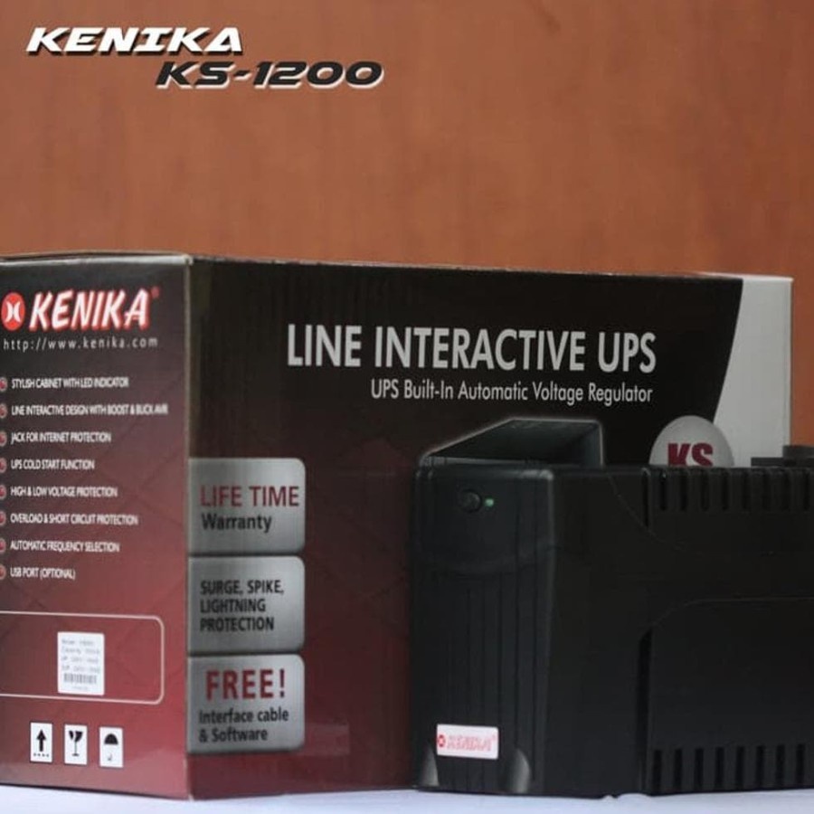 Jual UPS Kenika KS 1200 (1200VA) | Shopee Indonesia