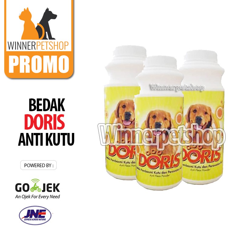 Jual Bedak Doris - Bedak Anti Kutu - Bedak Anjing - Bedak Kucing ...
