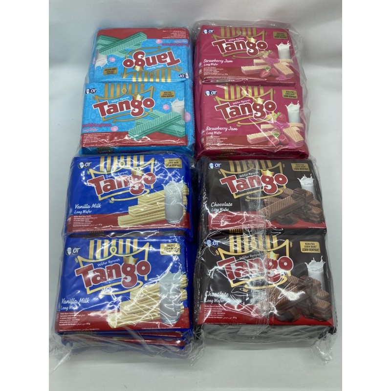 Jual Tango Wafer 10x39g [PERPAK ISI 10PC]JKT48 | Shopee Indonesia