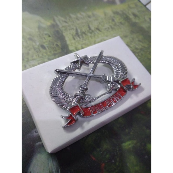 Jual brevet wing pin pelatih pdh tni ad gold silver | Shopee Indonesia