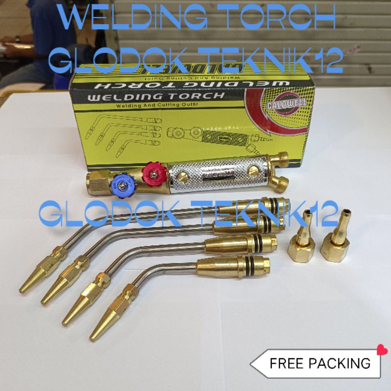 Jual CALDWELL STANG BLENDER LAS KARBIT TYPE GLOOR / WELDING TORCH ...