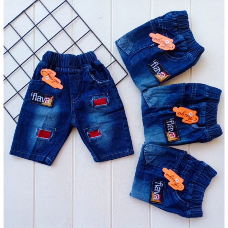 Jual flava CELANA JEANS ANAK PENDEK TERLARIS no 2-12 NEW!! by FLAVA ...