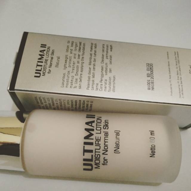 Jual Ultima II Moisture Lotion for Normal Skin (Natural) | Shopee Indonesia