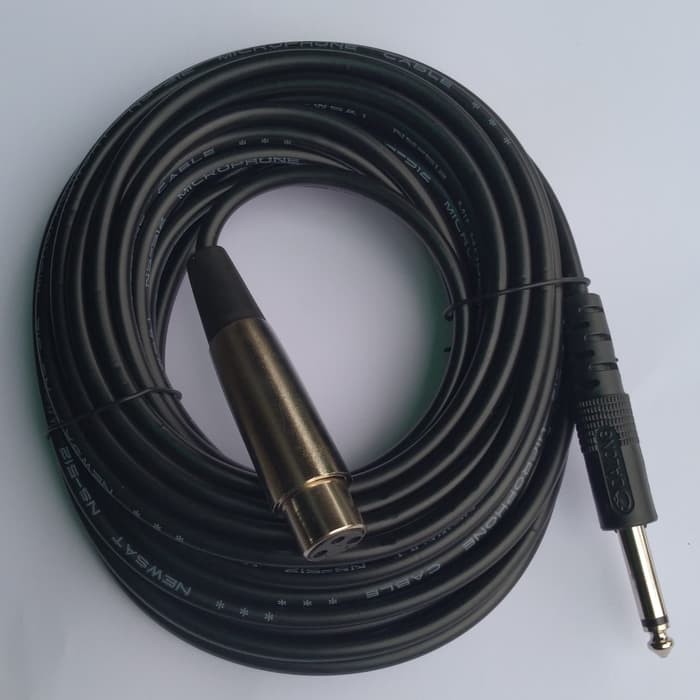 Jual kabel mic 10m xlr female to Akai male 10 m | Shopee Indonesia