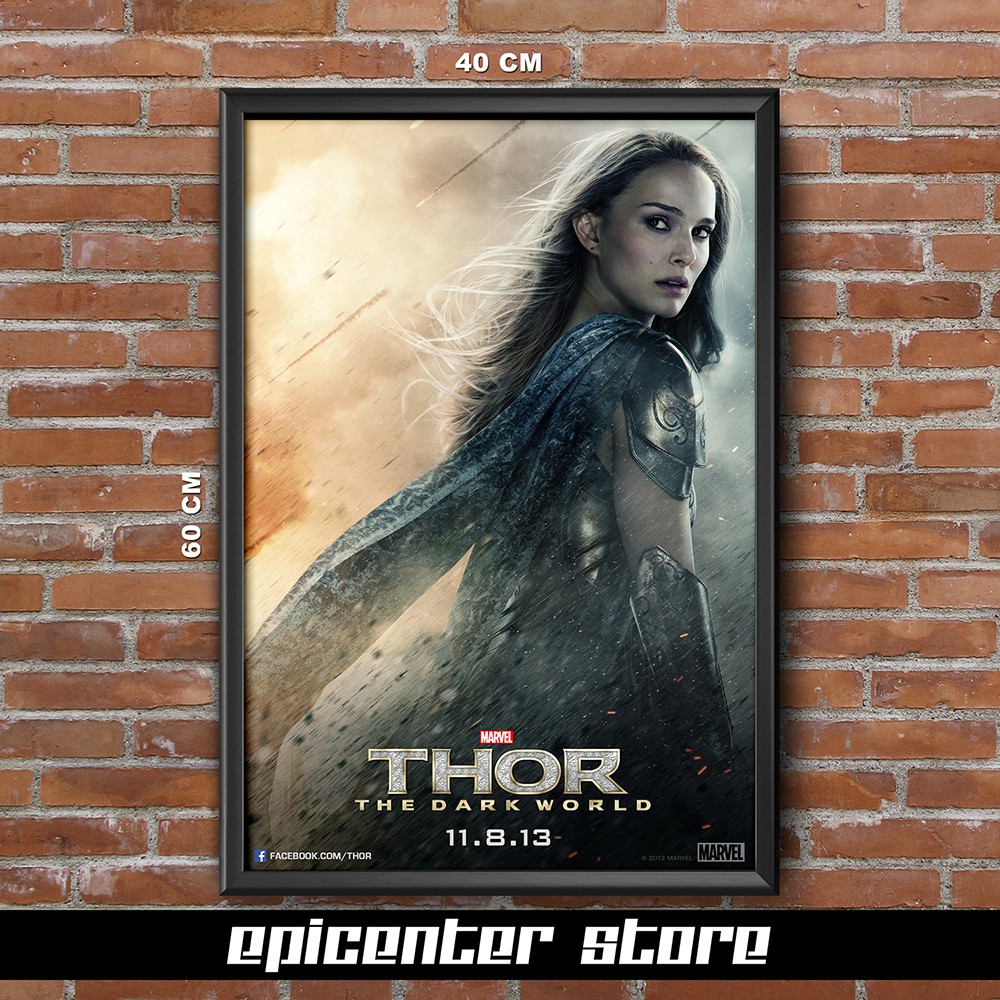 Jual Poster Film Thor The Dark World - Jane Foster 40x60 + Frame ...