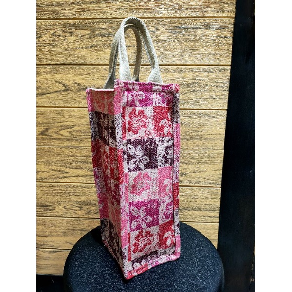 Jual tas botol air minum 2 liter bahan rajut an motif cantik lapis ...