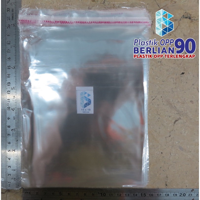 Jual Plastik 15X18 cm Plastik Opp Seal Plastik Opp Lem Plastik Opp ...