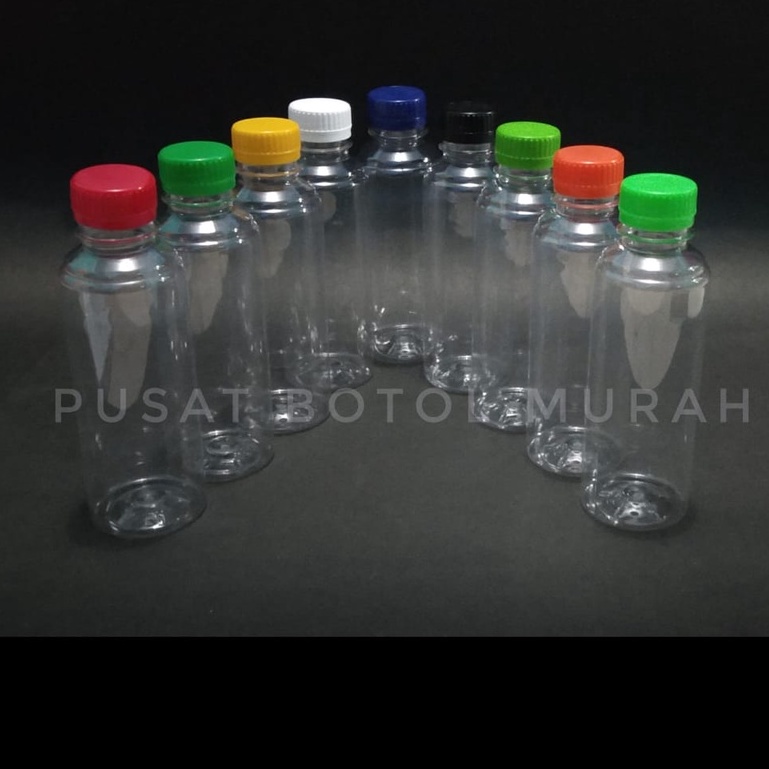 Jual Botol Almond 250 ml. Botol Plastik 250 ml - Hitam Long Neck murah ...