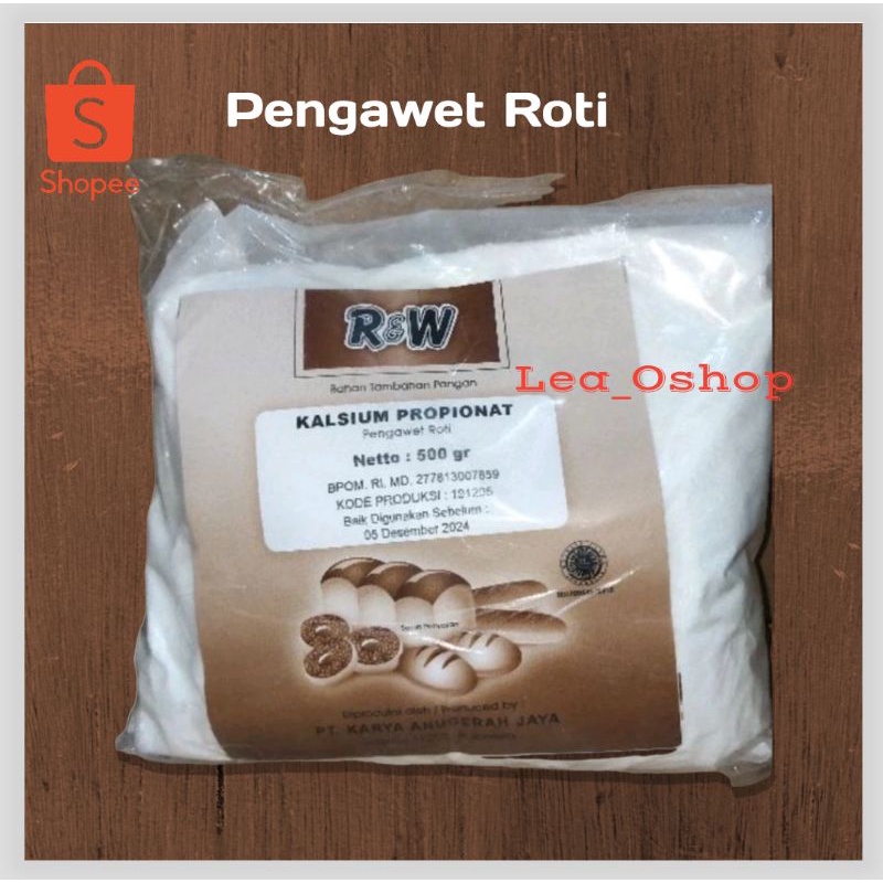 Jual Kalsium propionat (pengawet roti)500 g | Shopee Indonesia