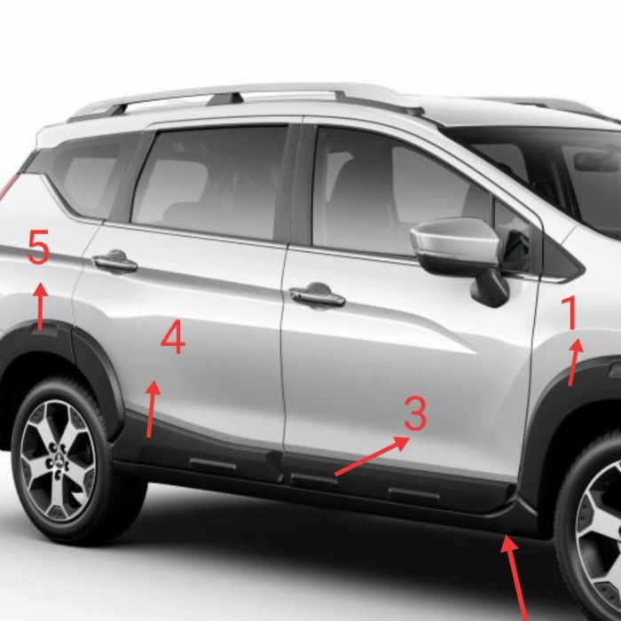 Jual Over fender Xpander Cross Full set | Shopee Indonesia