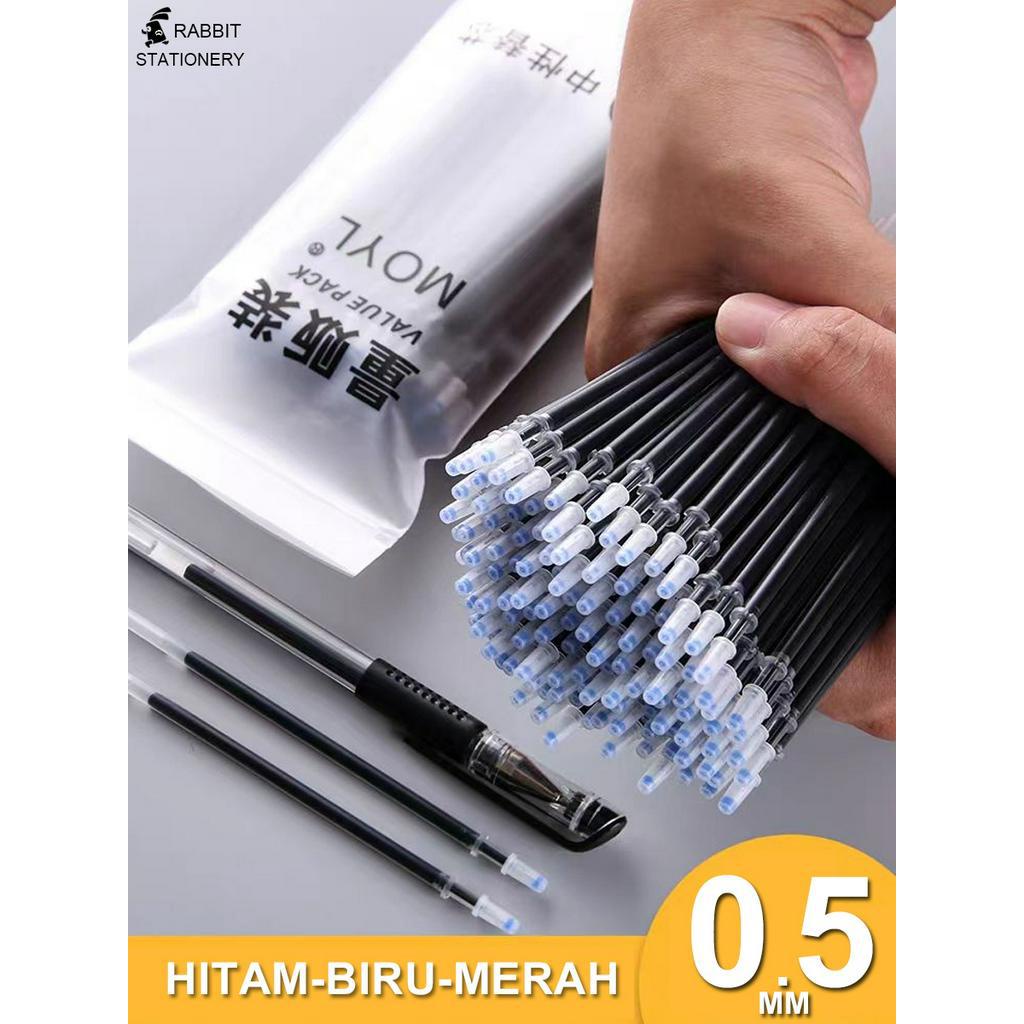 Jual 20PCS Isi Pulpen/REFILL TINTA GEL ISI ULANG TINTA PULPEN PENA GEL ...