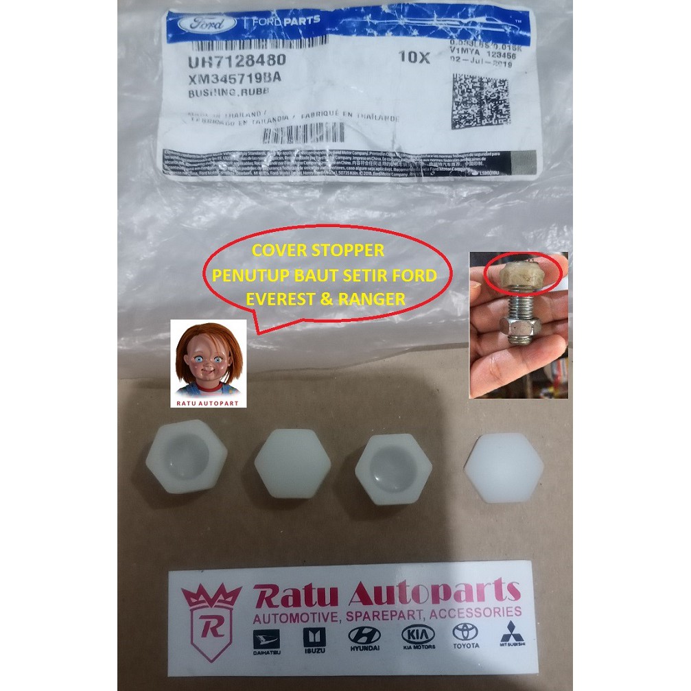 Jual STOPPER COVER BAUT SETIR MAZDA BT50 FORD EVEREST RANGER LAMA ...