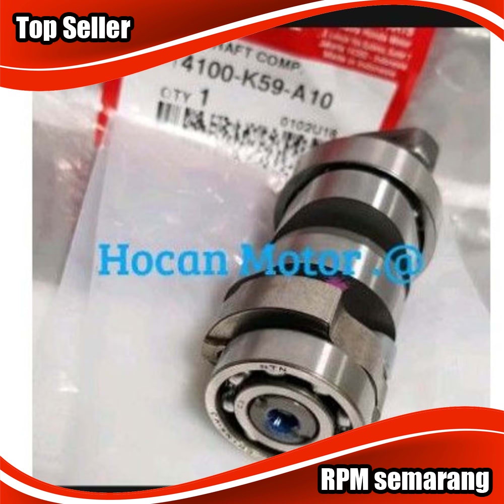 Jual Noken As Camshaft Honda Vario 150 FI LED 14100-K59-A10 Original - Mph000986 | Shopee Indonesia