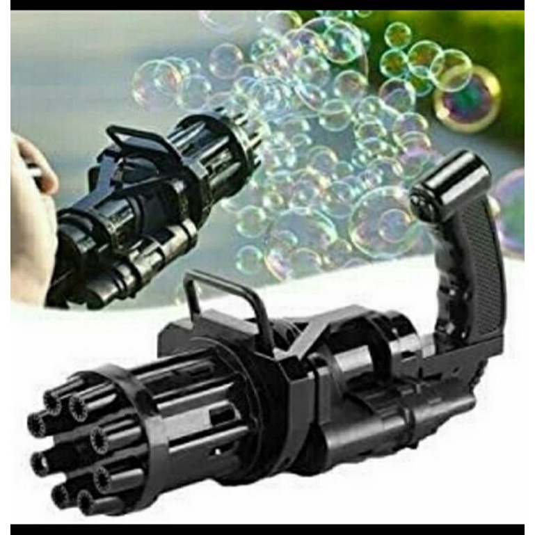 Jual Mesin Gelembung Sabun Tembak Senjata Otomatis Mainan Anak Gun ...