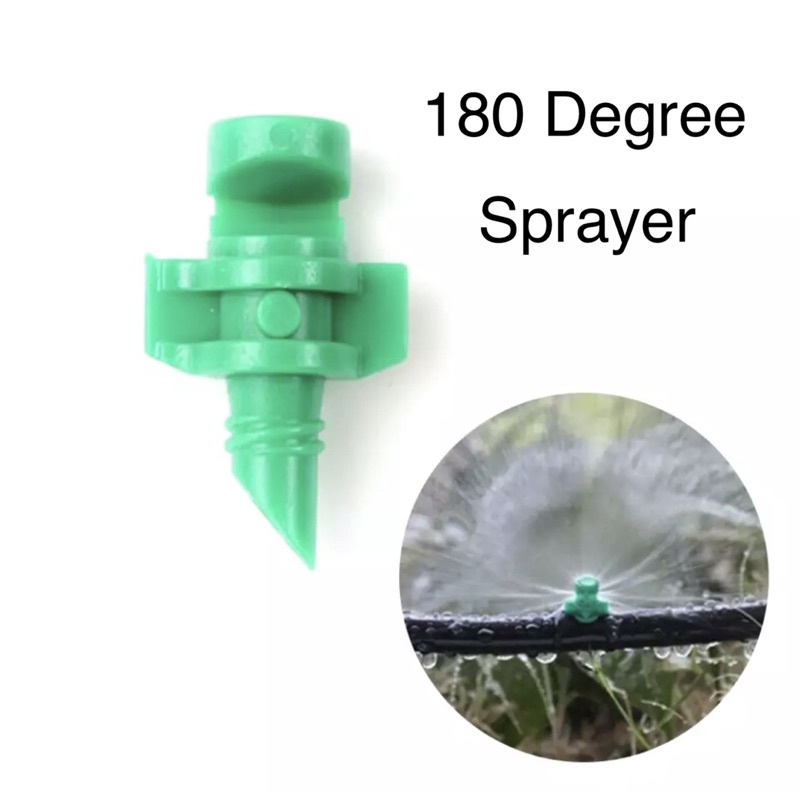 Jual Micro Jet Sprayer 180 Degree Sprinkler Aeroponik Micro Garden Lawn ...