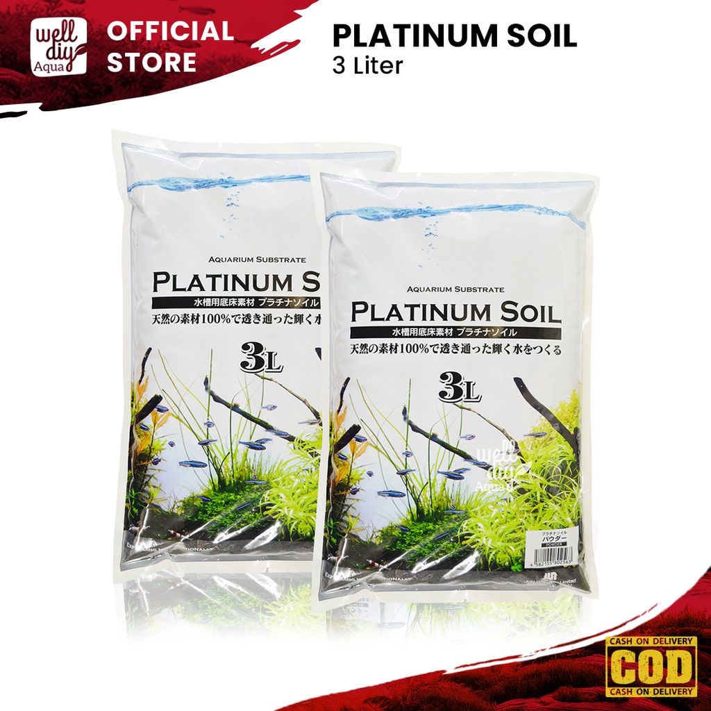 Jual Platinum Soil 3L Super Powder - Aquascape Soil Platinum Soil ...