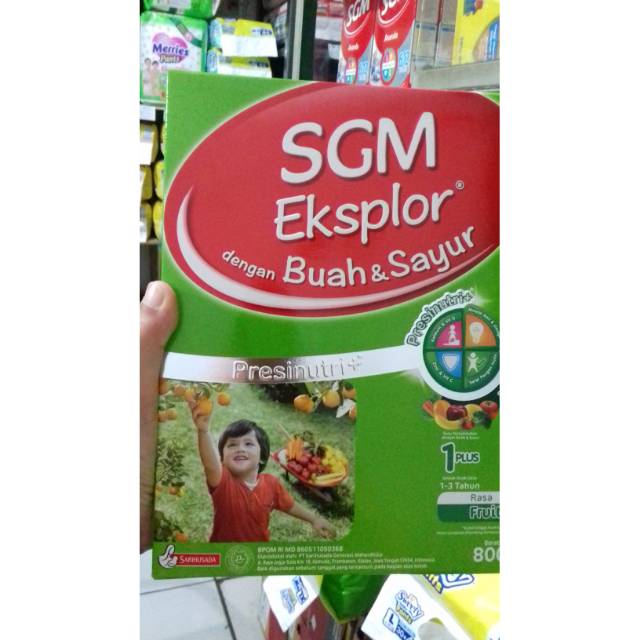 Jual SGM Eksplor 1 Plus Buah & Sayur 800 gram Bundle isi (3x800gram ...