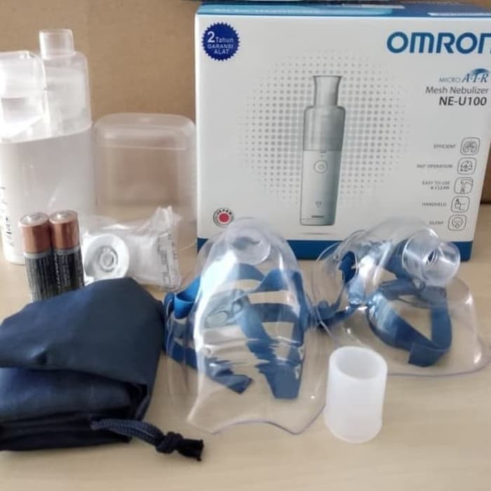 Jual Nebulizer Omron Ultrasonic NE-U100/ alat nebu/ alat terapi ...