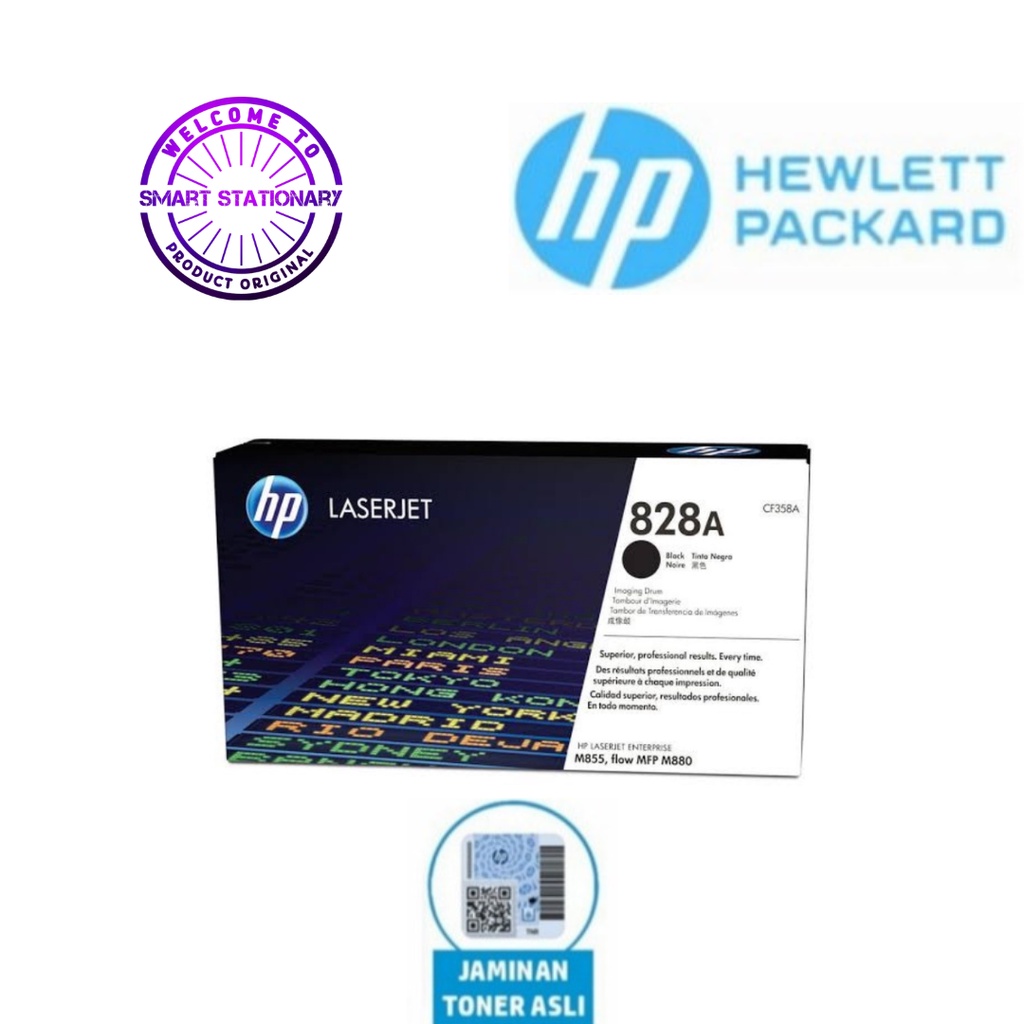 Jual HP 828A Black Original Laserjet Image Drum (CF358A) | Shopee Indonesia