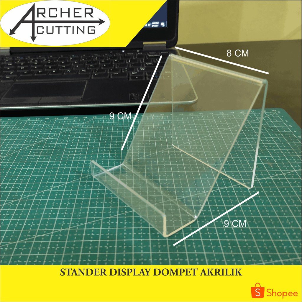 Jual STAND DOMPET DISPLAY DOMPET AKRILIK | Shopee Indonesia