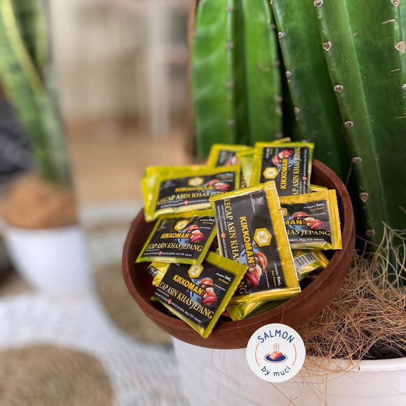 Jual Kikkoman Kecap Asin Sachet (isi 3pcs) | Shopee Indonesia