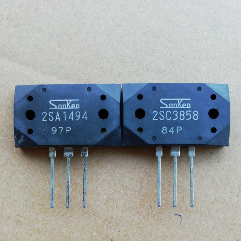 Jual Transistor Sanken 2SC3858 2SA1494 Original | Shopee Indonesia