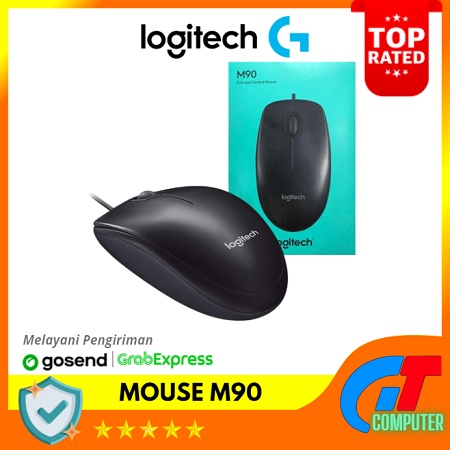 Jual Logitech M90 full size corded mouse M90 | Shopee Indonesia