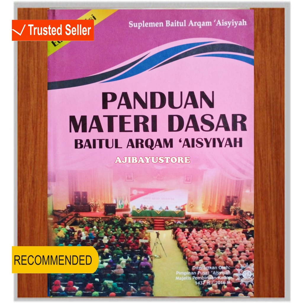 Jual BUKU PANDUAN MATERI DASAR BAITUL ARQAM AISYIYAH SITI AISYAH ...