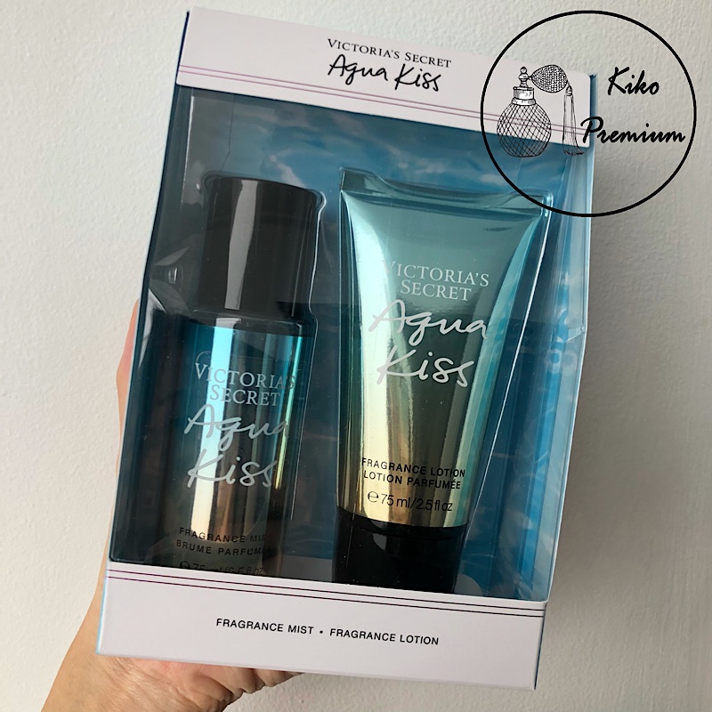 Jual ☉ Victoria’s Secret Mist and Lotion 75ML Gift Set Pure Seduction Love Spell Coconut Passion ...