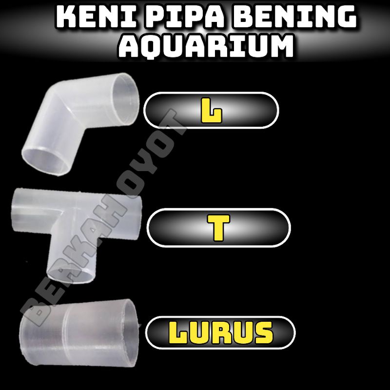 Jual KENI L T LURUS PIPA BENING AQUARIUM | Shopee Indonesia