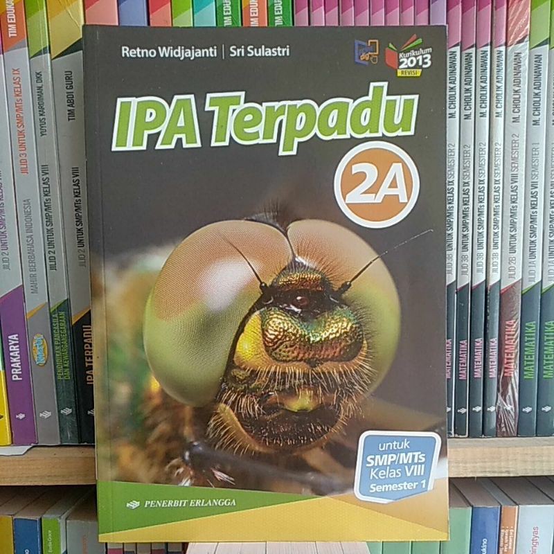 Jual BUKU IPA TERPADU 2A UNTUK SMP/MTS KELAS 8 K13 REVISI | Shopee ...