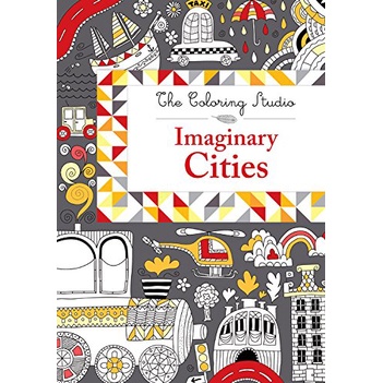 Jual Art Therapy Buku Mewarnai Anak Import Imaginary Cities Children Coloring Book | Shopee ...