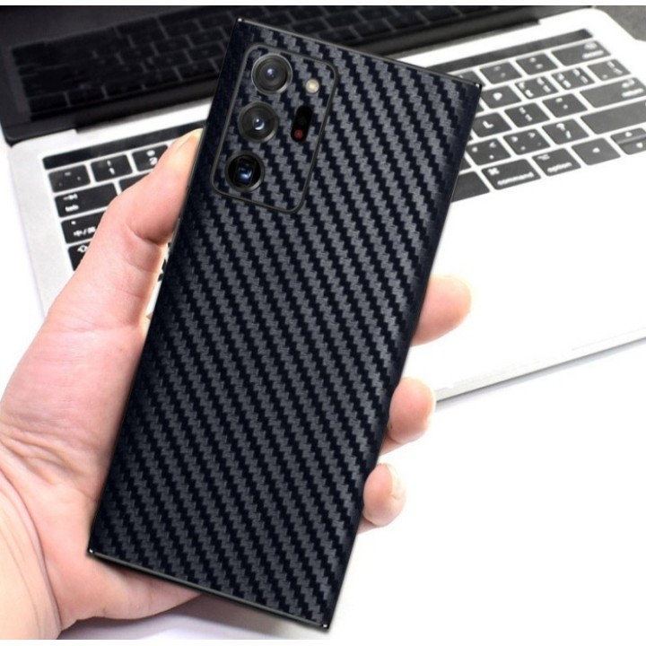 Jual Garskin Carbon Hitam Xiaomi PocoX3 NFC Black Carbon Skin Back Case ...