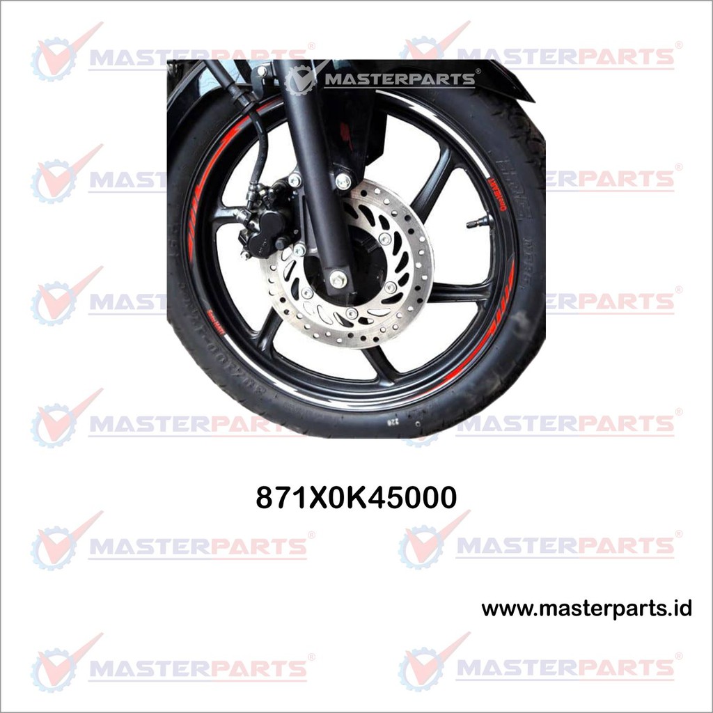Jual Wheel Rim Sticker New Honda CBR 150R (Sticker Velg) - 871X0K45000 ...