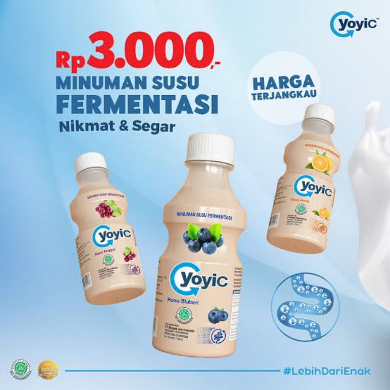 Jual Yoyic Fermented Milk Drink | Shopee Indonesia