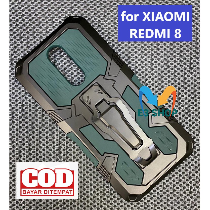 Jual Case hp XIAOMI REDMI 8 CASING STANDING BACK KLIP HARD CASE HP ...