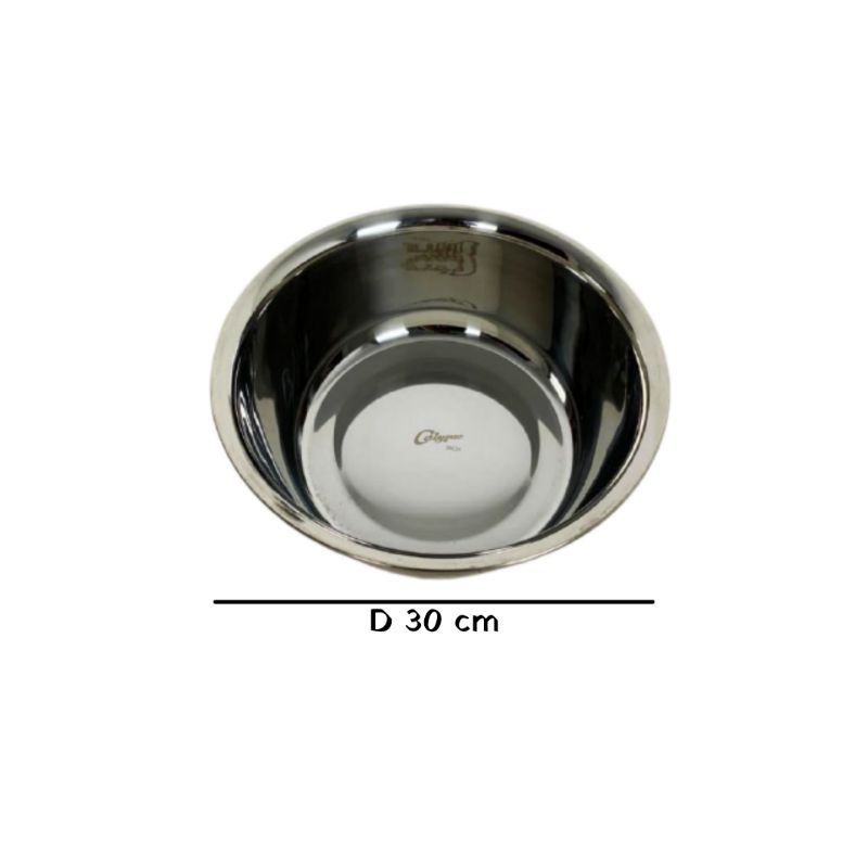 Jual Baskom stainless 30 cm | Shopee Indonesia