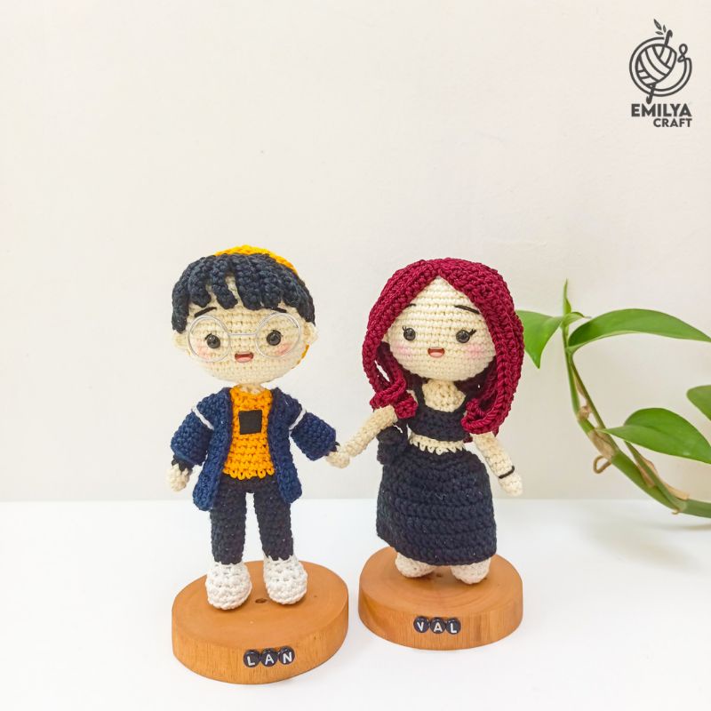 Jual Boneka Rajut Custom Order ( Amigurumi Custom ) | Shopee Indonesia