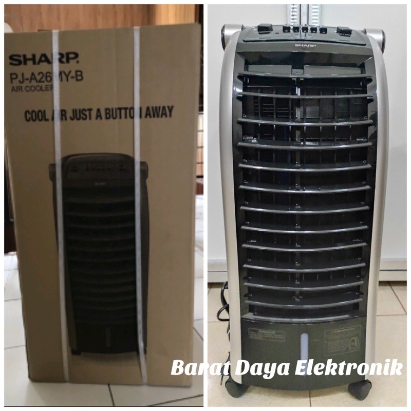 Jual SHARP Air Cooler PJ-A26MY-B Penyejuk Udara | Shopee Indonesia