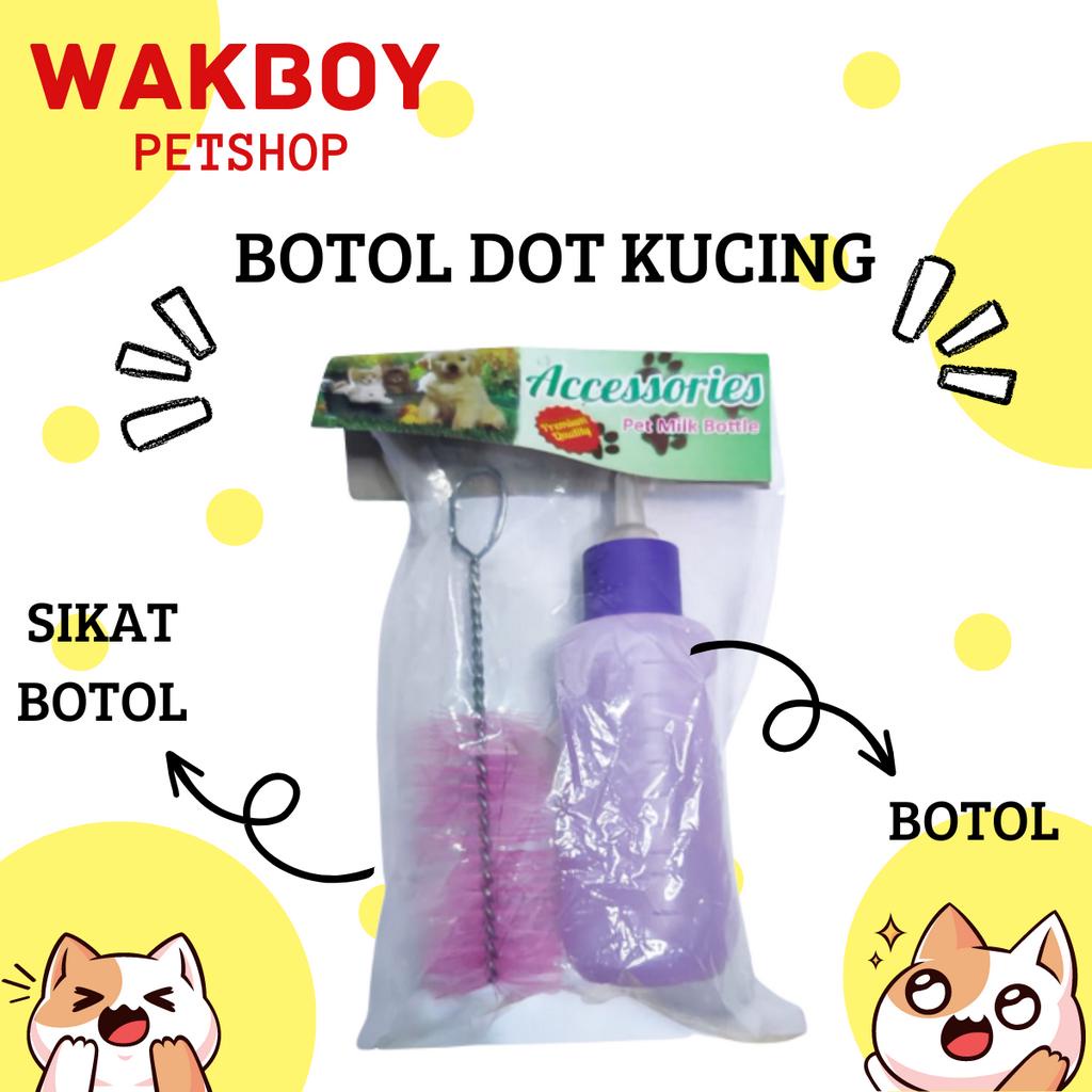 Jual Botol Susu Kucing Anjing 100 ML - 1 Set | Botol Dot Susu Sikat ...