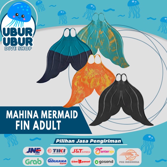 Jual Fin Mahina Mermaid ADULT - Kaki Katak Mermaid - Fin Mermaid ...