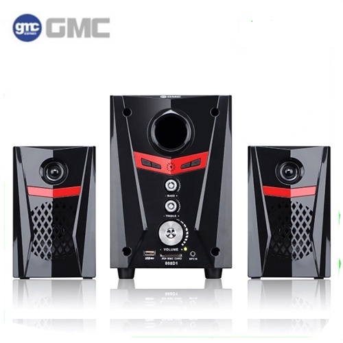 Jual Speaker Aktif GMC 888D1 Audio Multimedia 2.1 Super Woofer Spiker ...