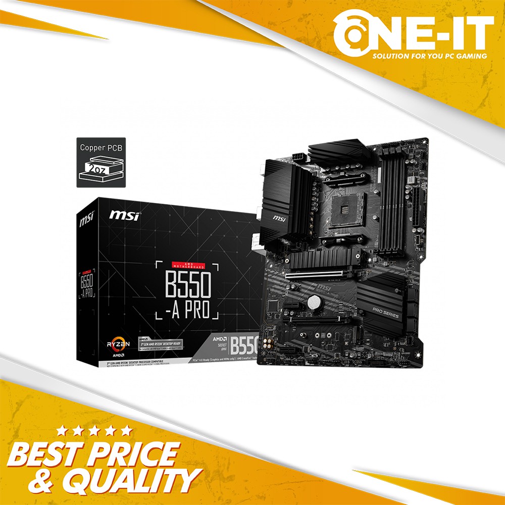 Jual Motherboard MSI B550-A PRO | Shopee Indonesia