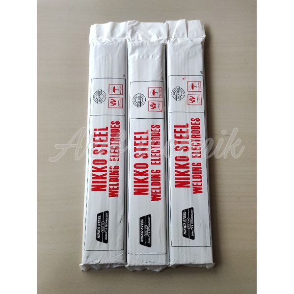 Jual Kawat Las Stainless Steel Nikko Steel NSN309 3.2mm 1Kg / WELDING ELECTRODES NSN 309 3,2 ...
