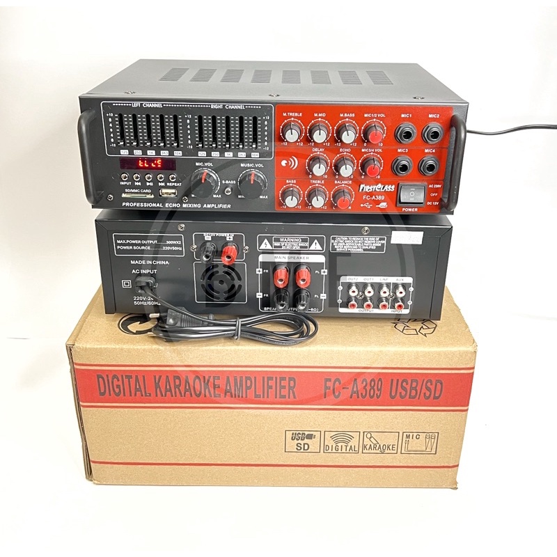 Jual Amplifier Firstclass FC A 389 Ampli First Class FC A389 FCA389 ...
