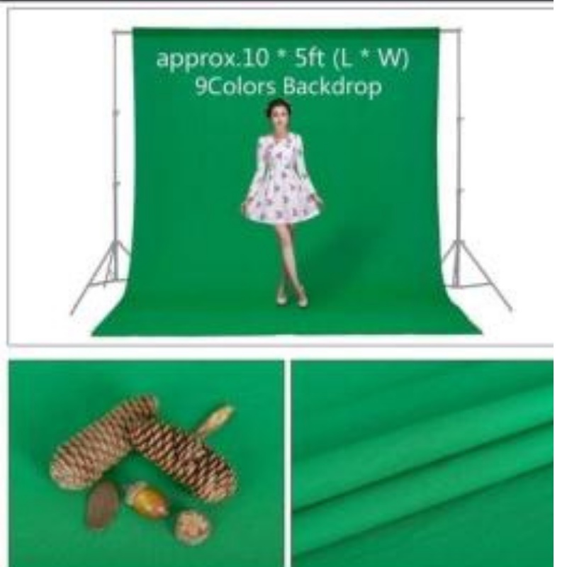 Jual PROMO! 2 Meter Green Screen Kain layar Background berkualitas ...