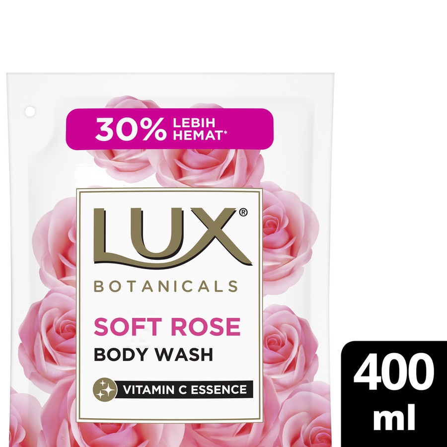 Jual Lux Botanicals Bodywash Soft Rose Reff - 400Ml | Shopee Indonesia